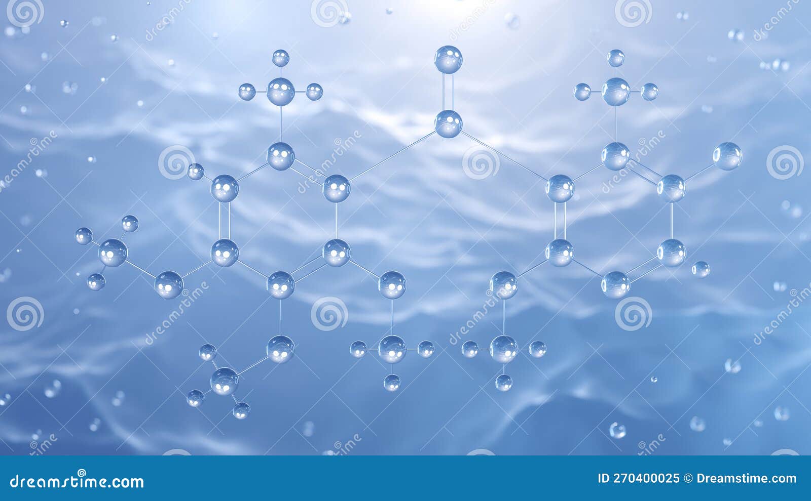 Pyriofenone Molecular Structure, 3d Model Molecule, Fungicide ...