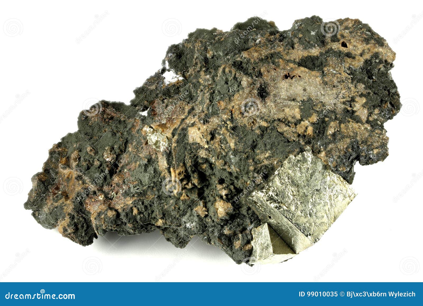 Pyrit stockbild. Bild von grube, mineralogie, pyrit, frech - 99010035
