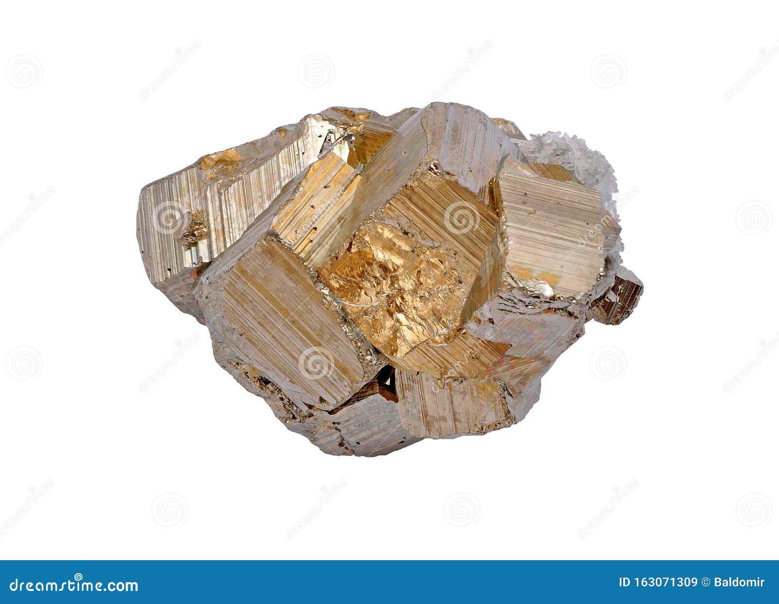 Pyrite, Beautiful Single Large Stock Image - Image of aggregate ...