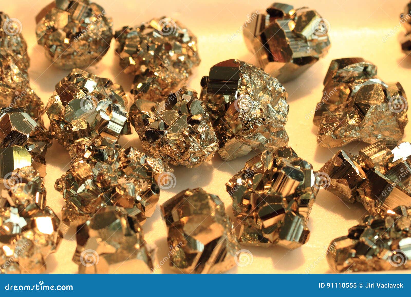 Pyrite mineral texture stock image. Image of metallic - 91110555