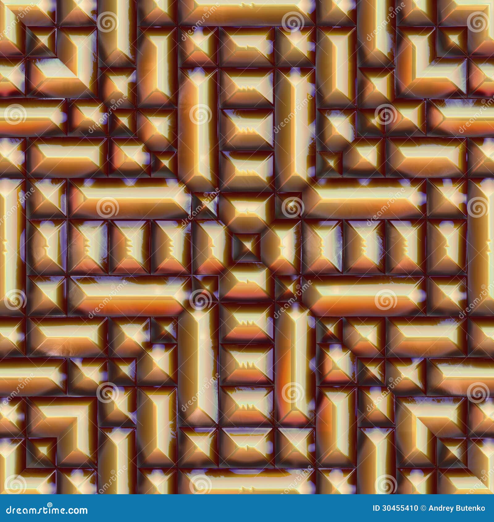 Pyrite stock illustration. Illustration of seamless, color - 30455410