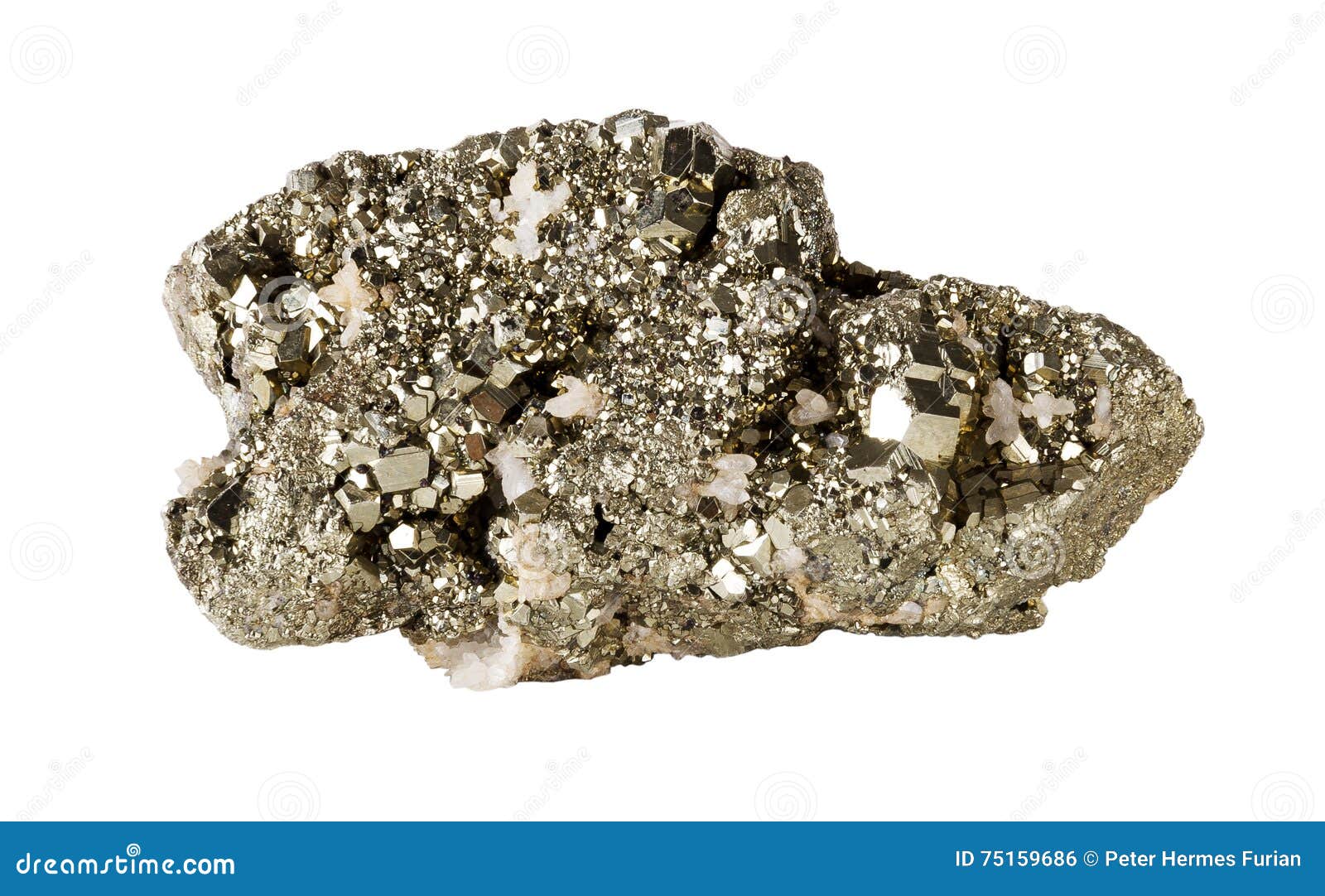 Iron Pyrite Iron Sulfide Chemical Formula Fes2 Stock Photos - Free ...