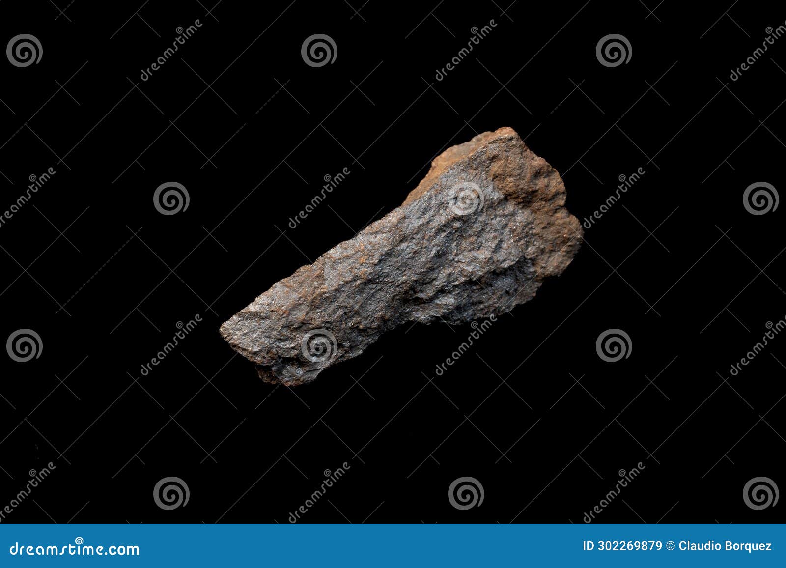 Pyrolusite Ore on Black Background Stock Image - Image of design, geode ...