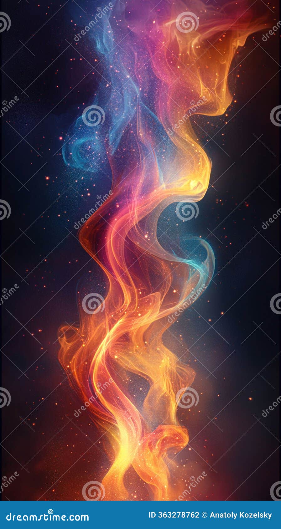 Pyromania for Your Phone Desktop. Stock Illustration - Illustration of ...