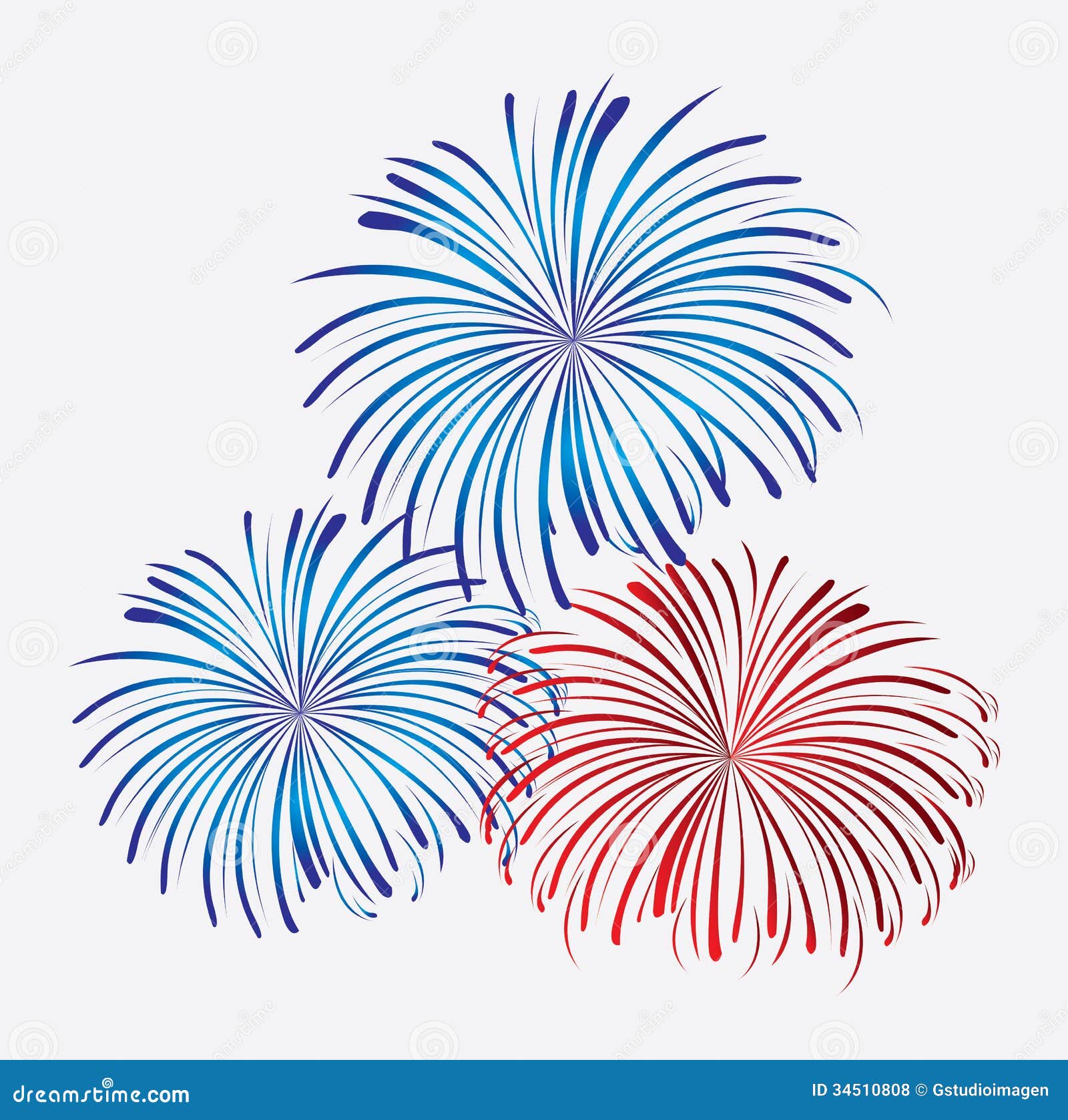 Pyrotechnic fires stock vector. Illustration of frame - 34510808