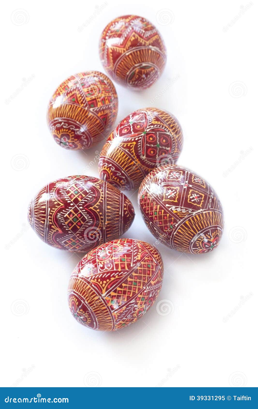 Pysanky - Ukrainian Handmade Painted Easter Eggs Stock Image - Image of ...