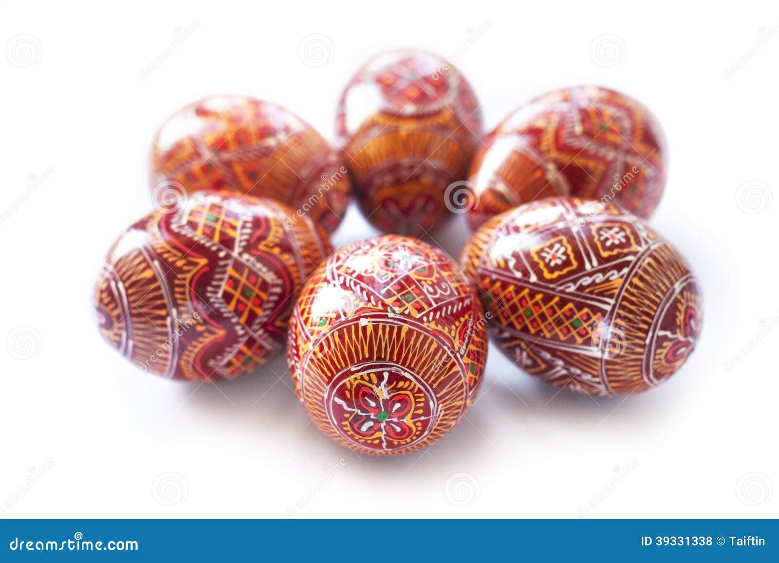 Pysanky - Ukrainian Handmade Painted Easter Eggs Stock Photo - Image of ...