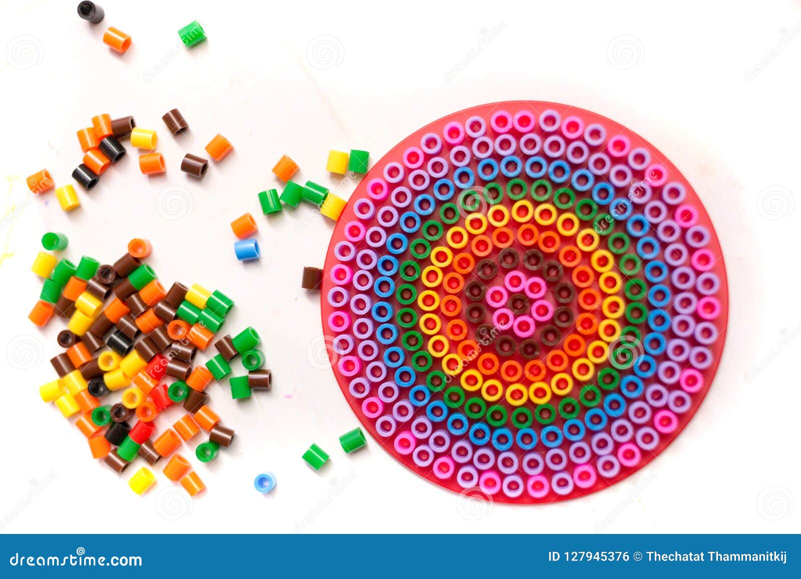 Pyssla box stock photo. Image of pattern, pyssla, arts - 127945376