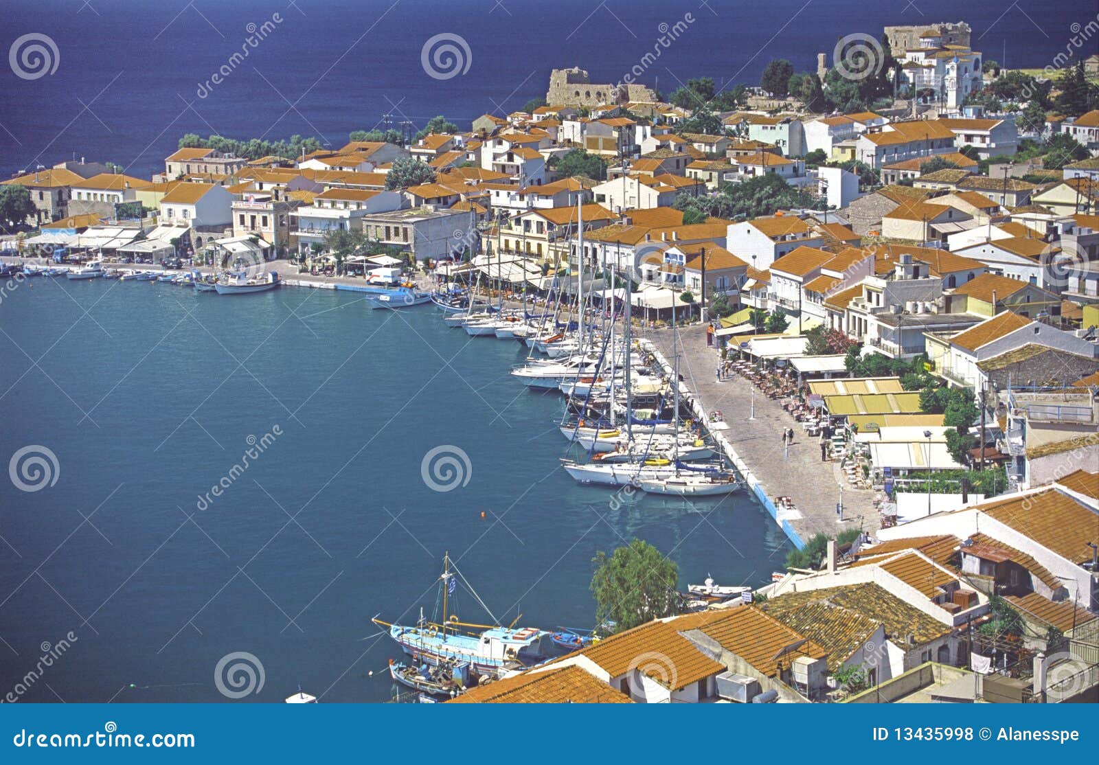 Pythagoreion, Samos, Isole Greche Fotografia Stock - Immagine di isole ...