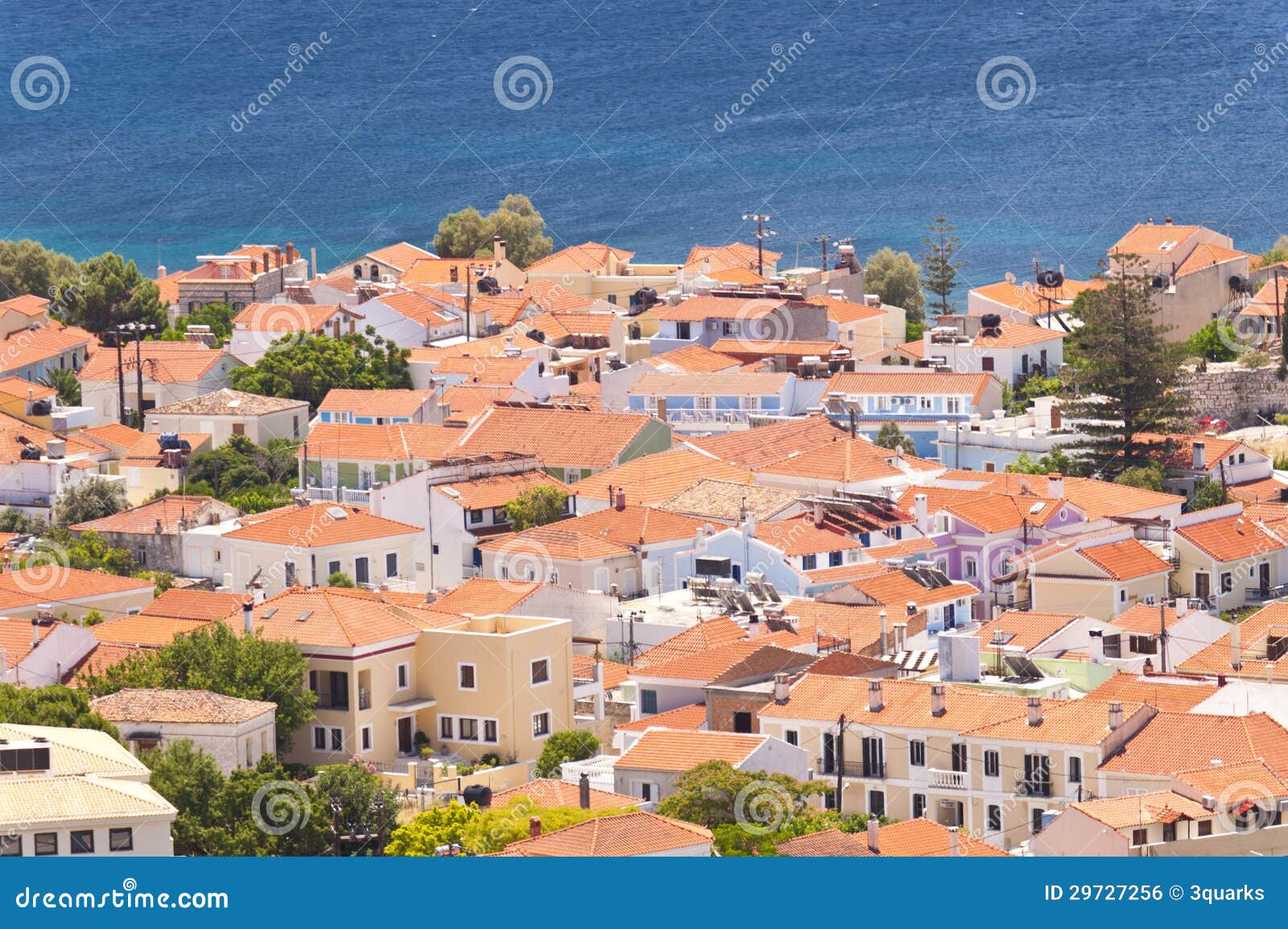 Pythagorio on Samos stock photo. Image of historical - 29727256