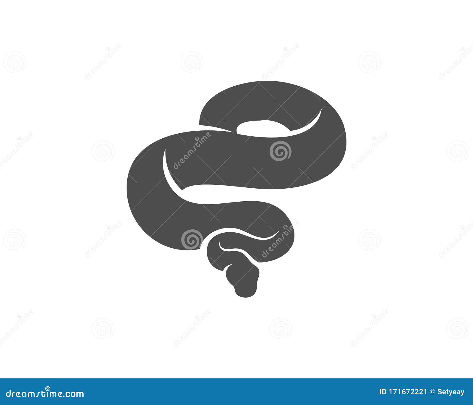 Python蛇徽标向量、动物图形、蛇设计模板图示 向量例证. 插画 包括有 符号, 动画片, 爬行动物 - 171672221