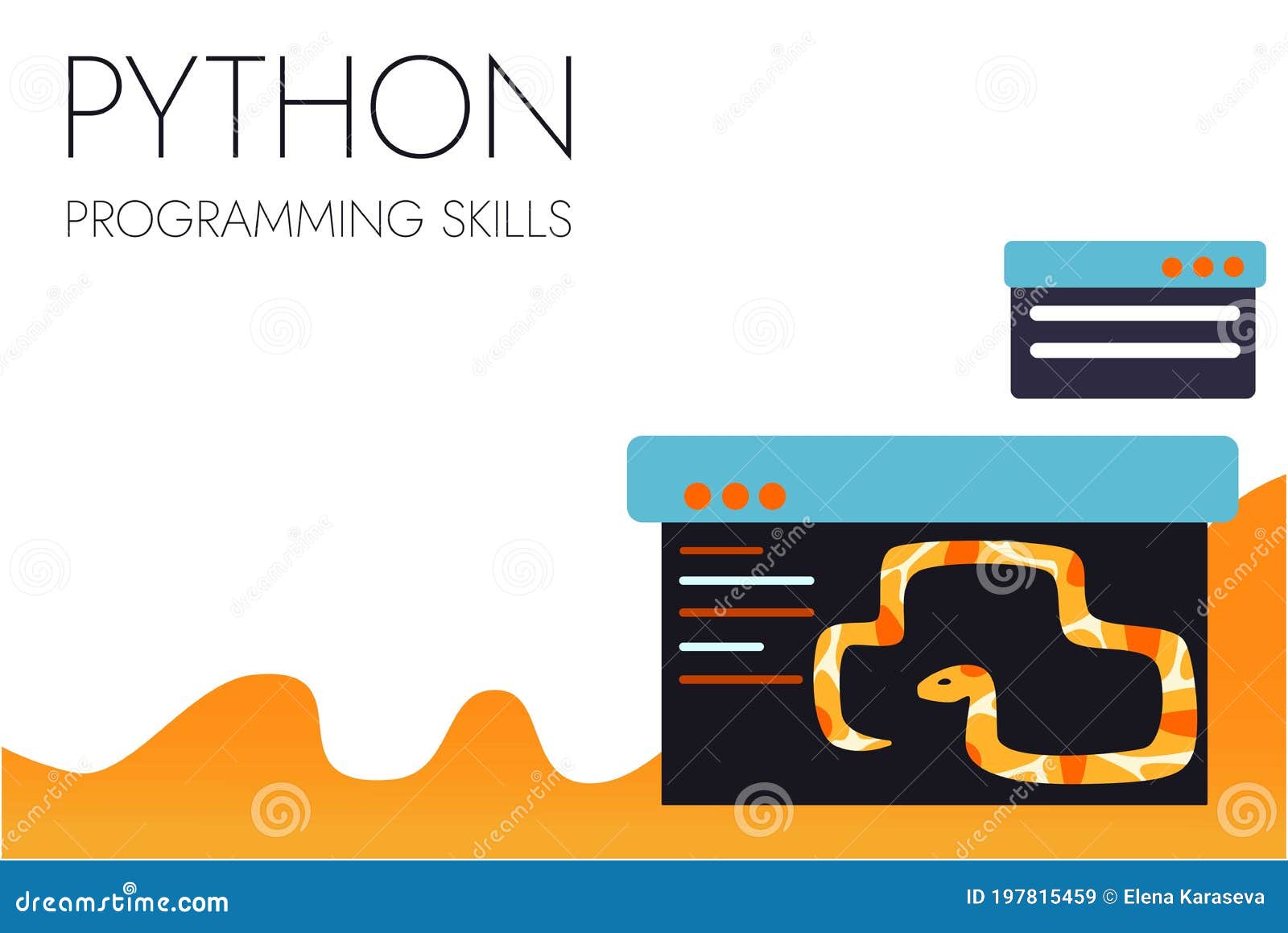 Python Code Language Sign Programming Coding And Developing Concept