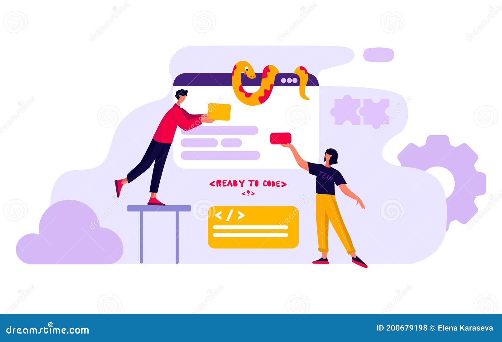 Python Code Language Sign Programming Coding And Developing Concept