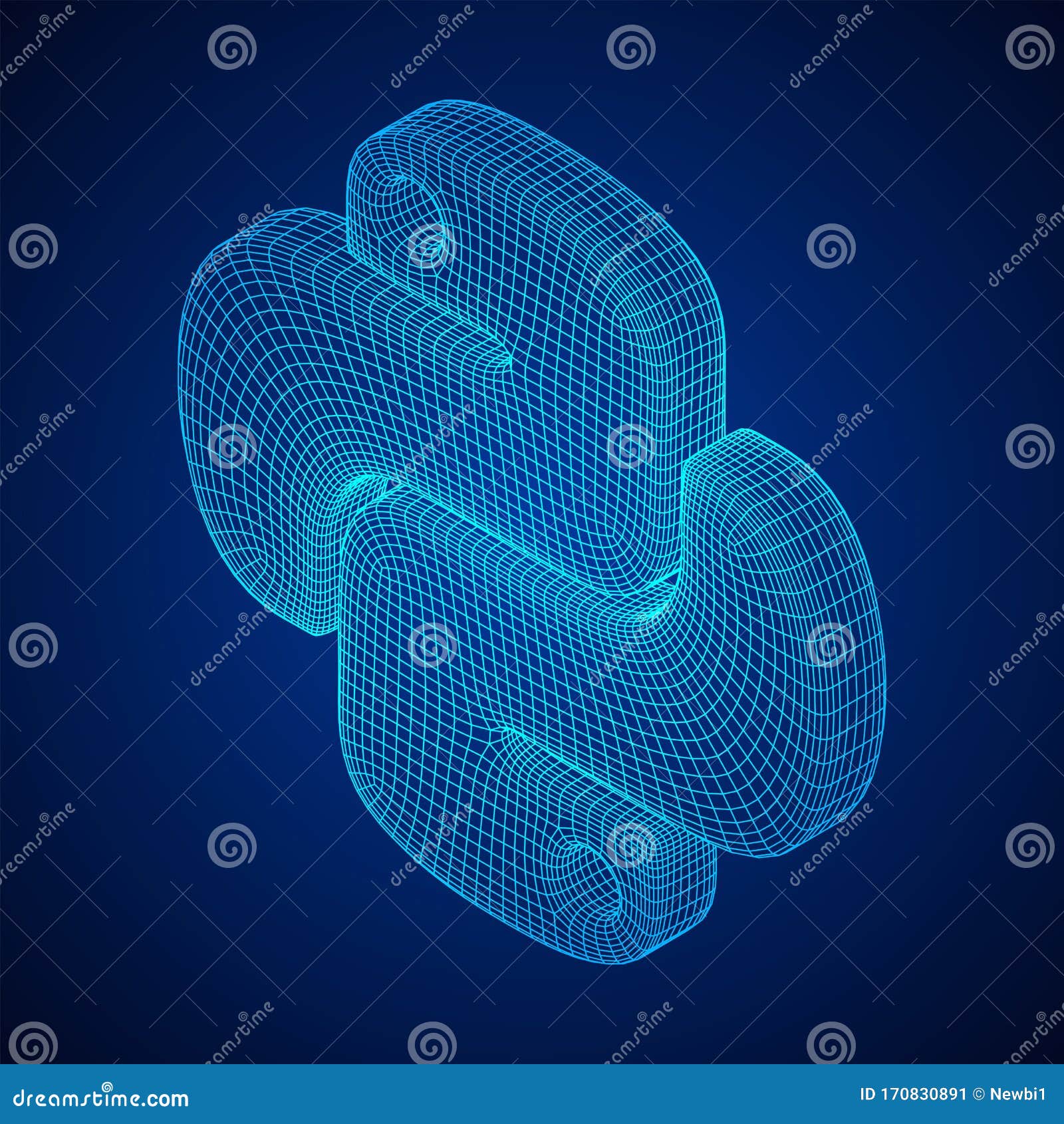 Python Code Language Sign Stock Vector Illustration Of Programmer
