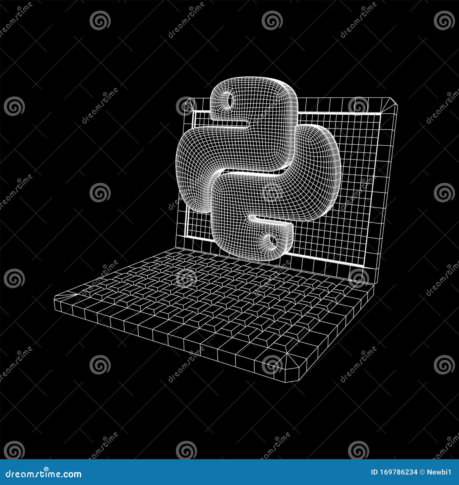 Python code language sign stock vector. Illustration of html - 169786234