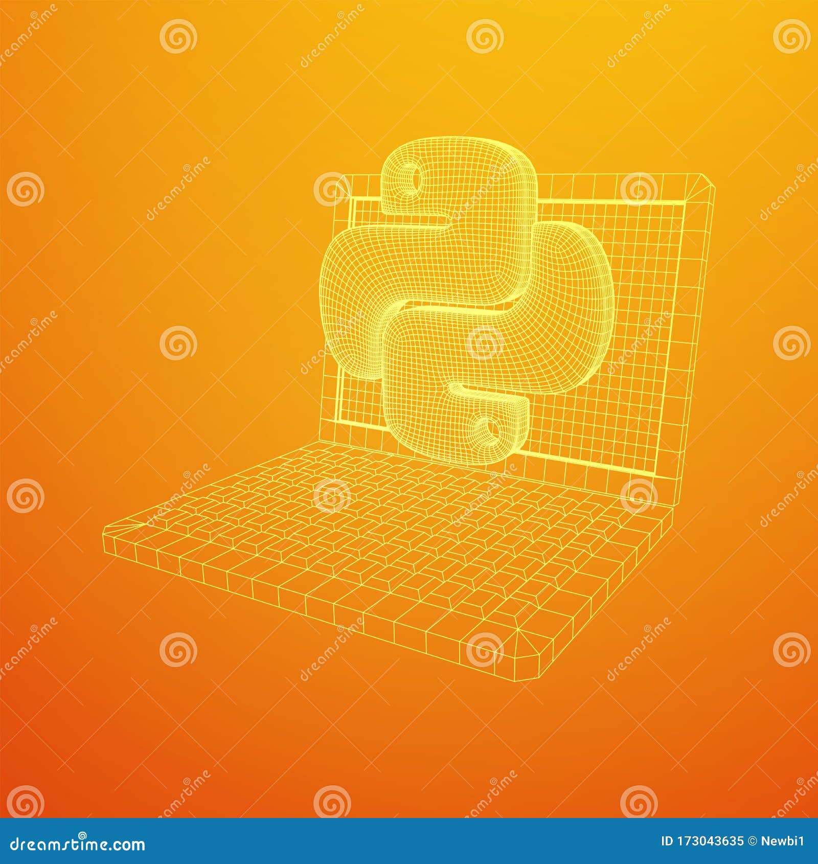 Python code language sign stock vector. Illustration of model - 173043635