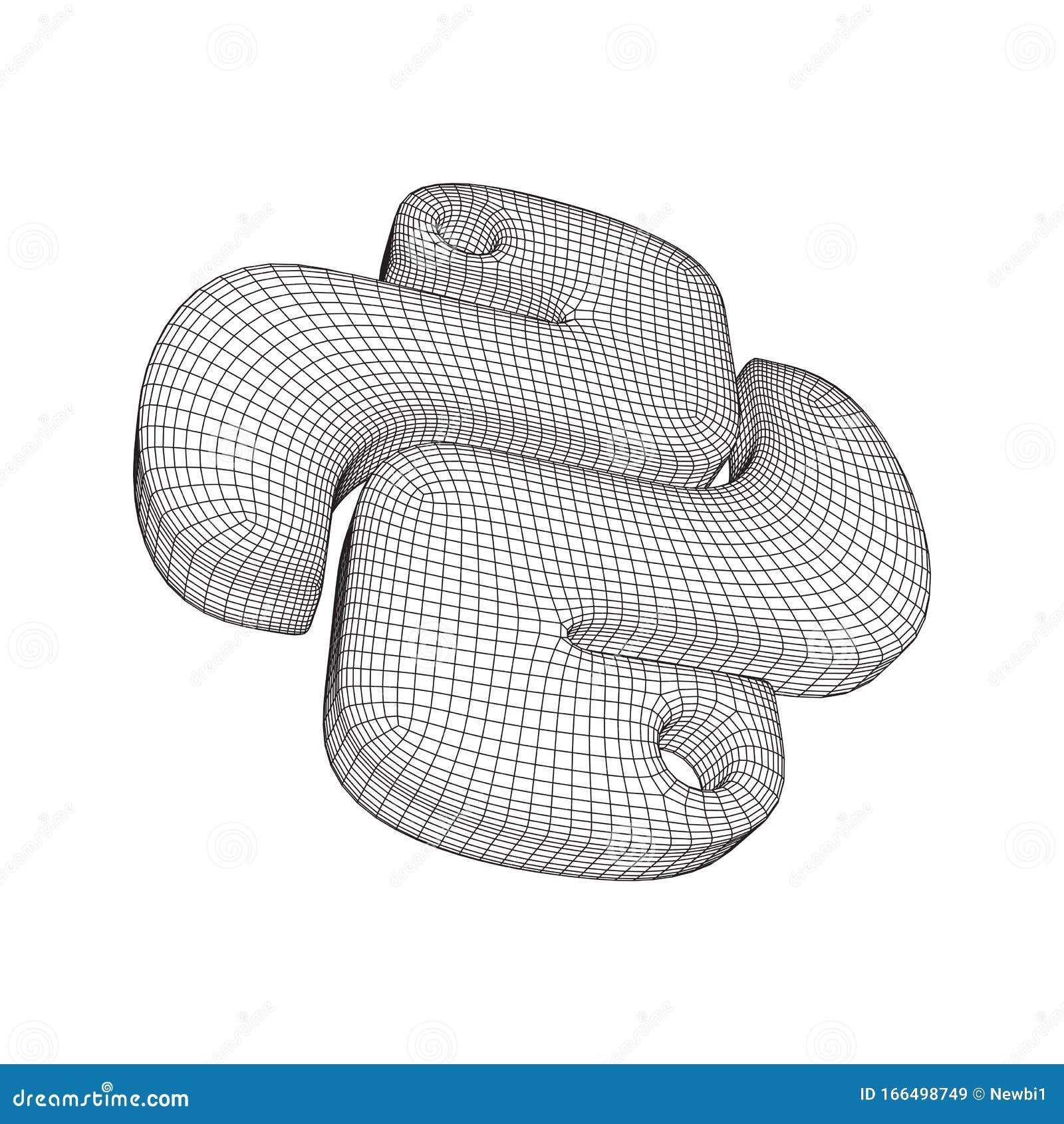 Python Code Language Sign Stock Vector Illustration Of Engineering