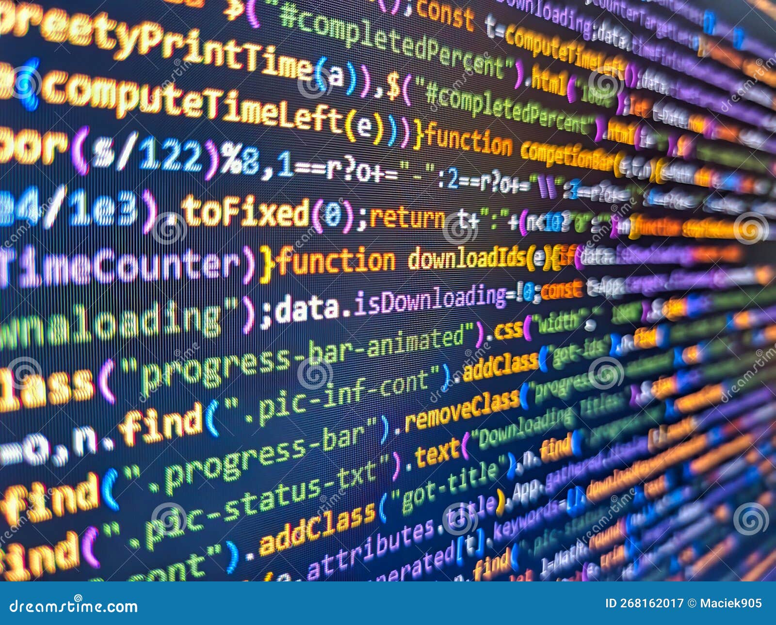 Python Programming Developer Code Programming Code Abstract Technology Stock Image Image Of