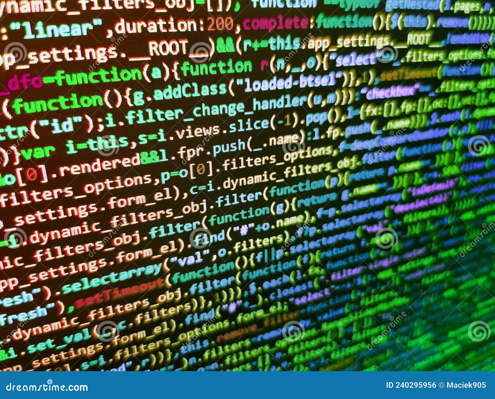 Python Programming Developer Code Computer Language Script Code Screen Programmer Occupation