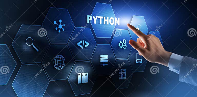 Python Programming Language. Programing Workflow Abstract Algorithm ...