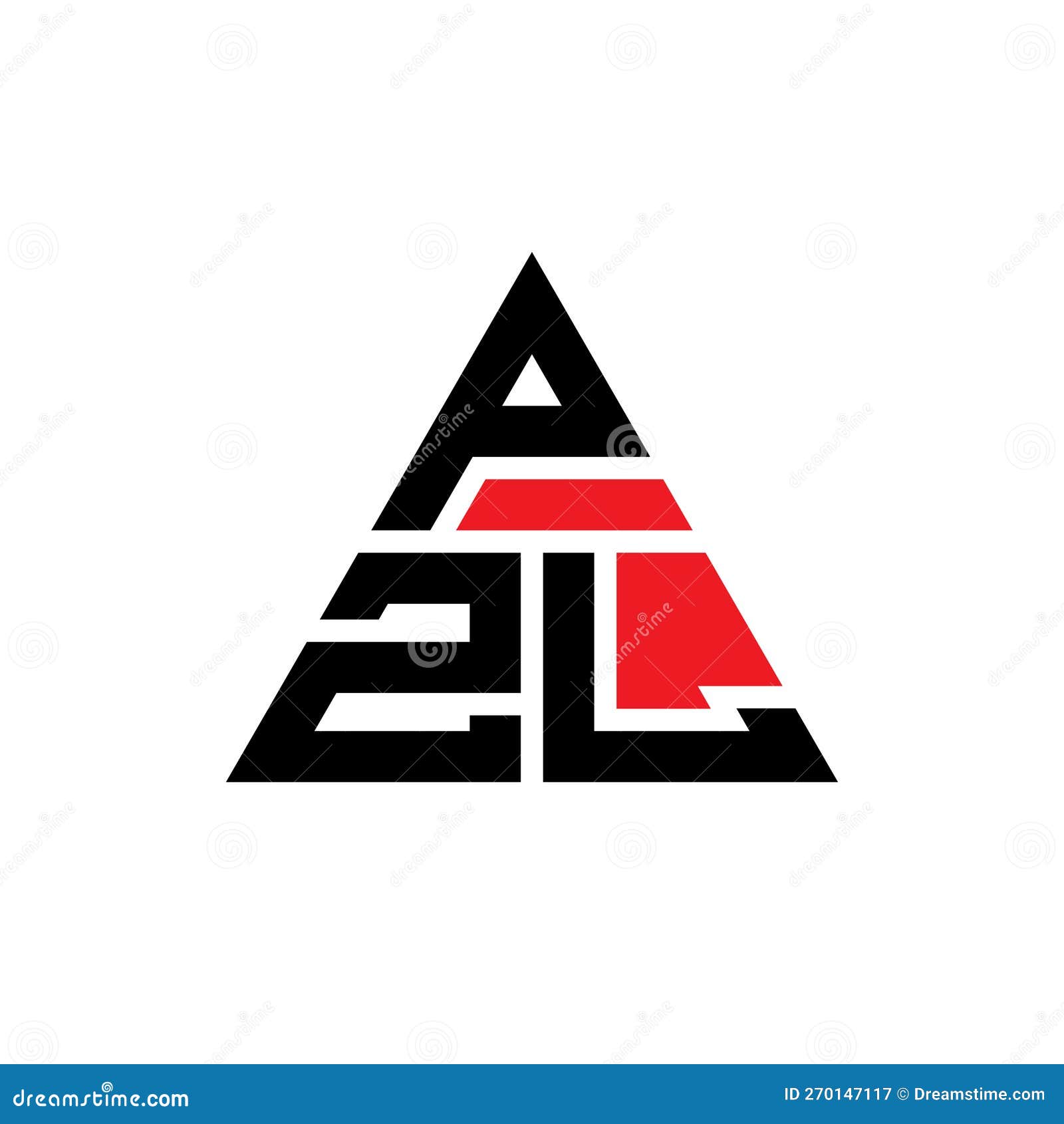 PZL Triangle Letter Logo Design with Triangle Shape. PZL Triangle Logo ...