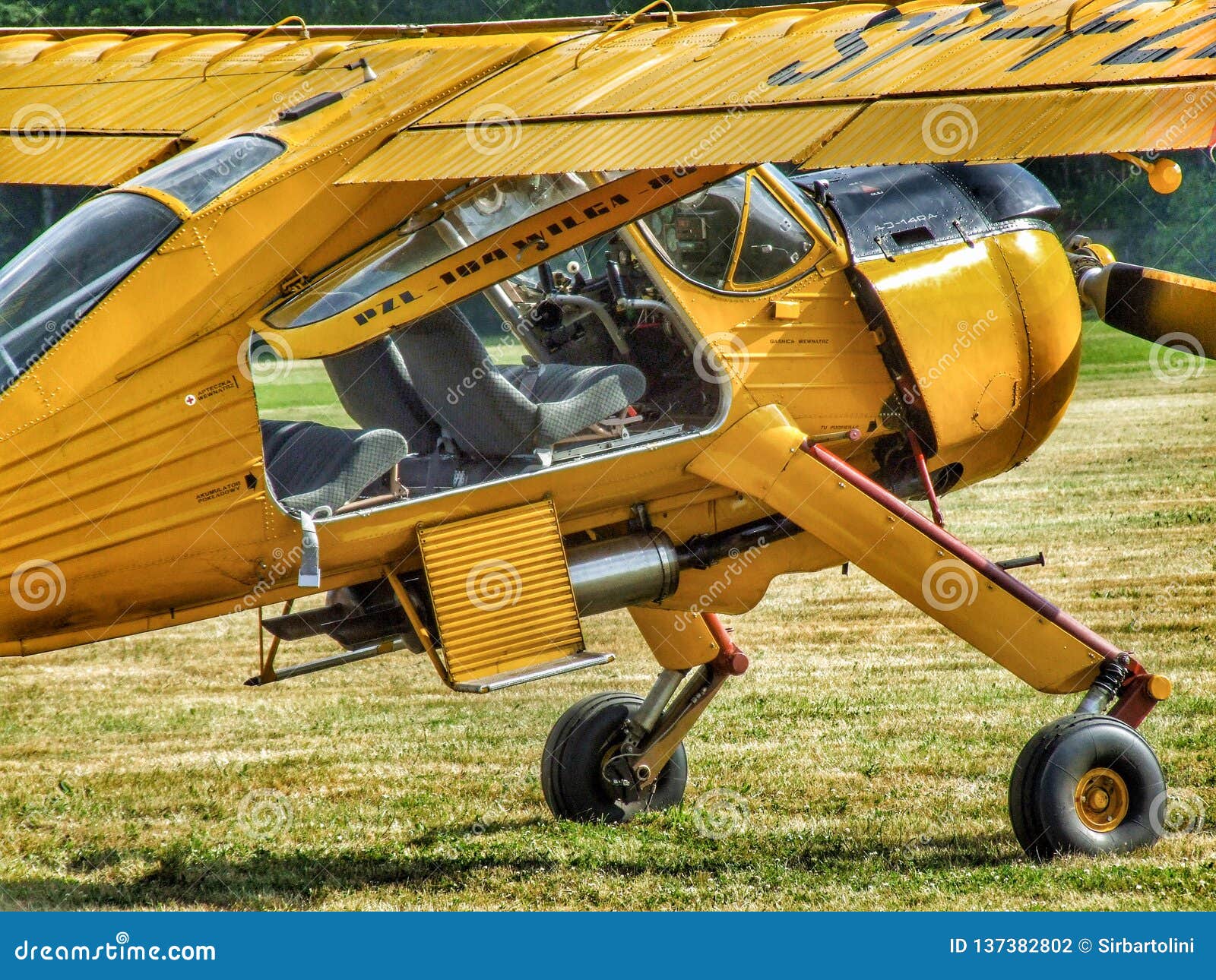 PZL-104 Wilga 80 aerei fotografia editoriale. Immagine di allegria ...