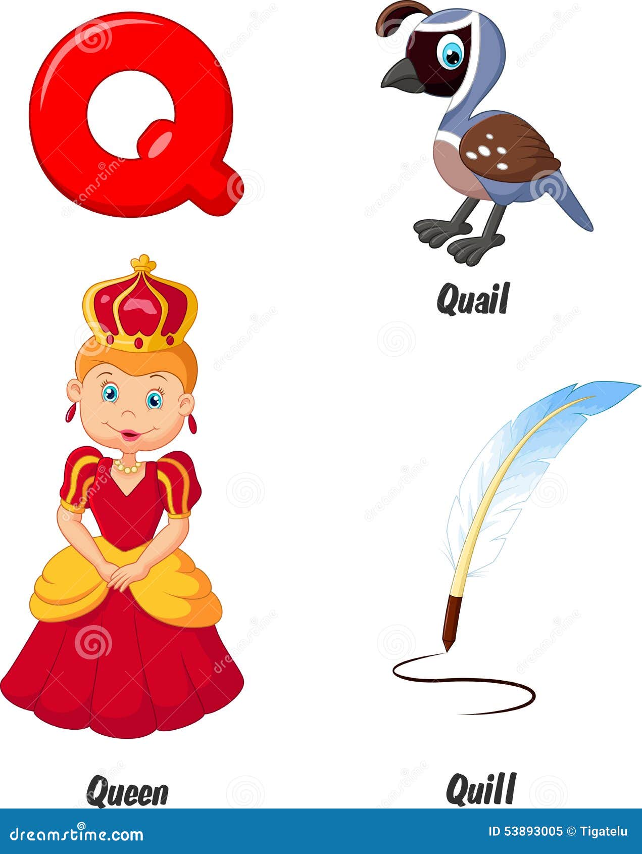 Alphabet Cartoon Q Stock Illustrations – 1,263 Alphabet Cartoon Q Stock ...