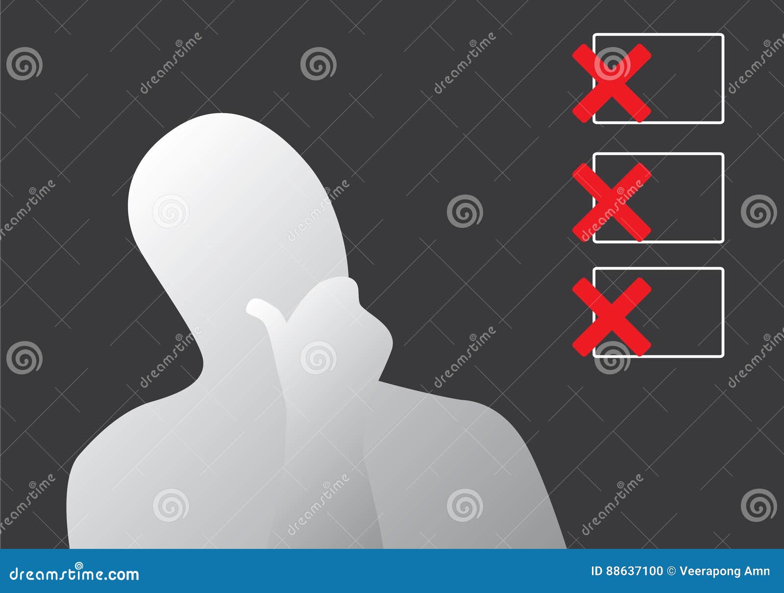 Q&a Choice Thinking II stock illustration. Illustration of problems ... Q&a Choice Thinking II stock illustration. Illustration of problems ...