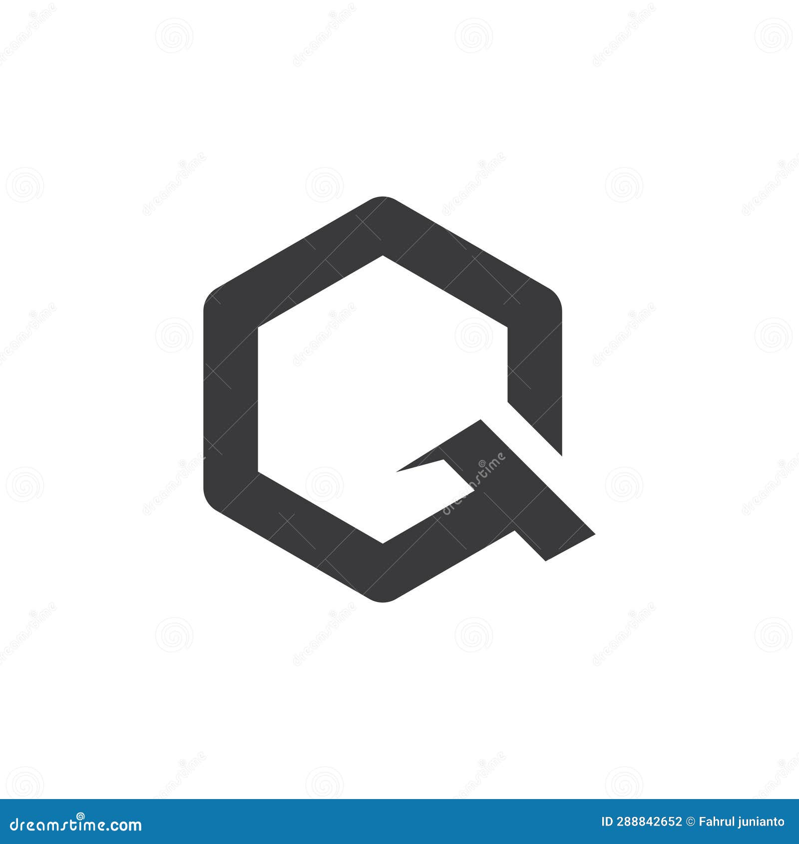 Q Letter Icon and Symbol Template Stock Illustration - Illustration of ...