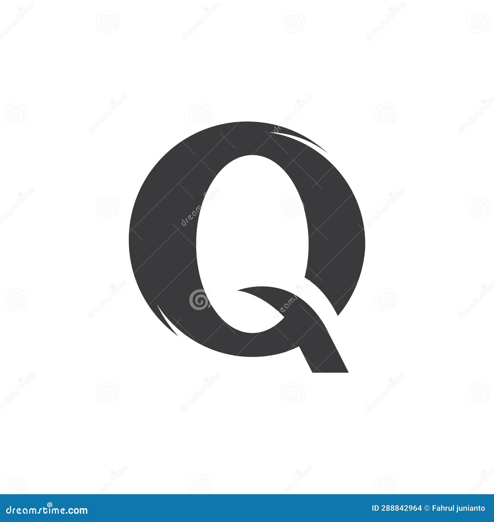 Q Letter Icon and Symbol Template Stock Illustration - Illustration of ...