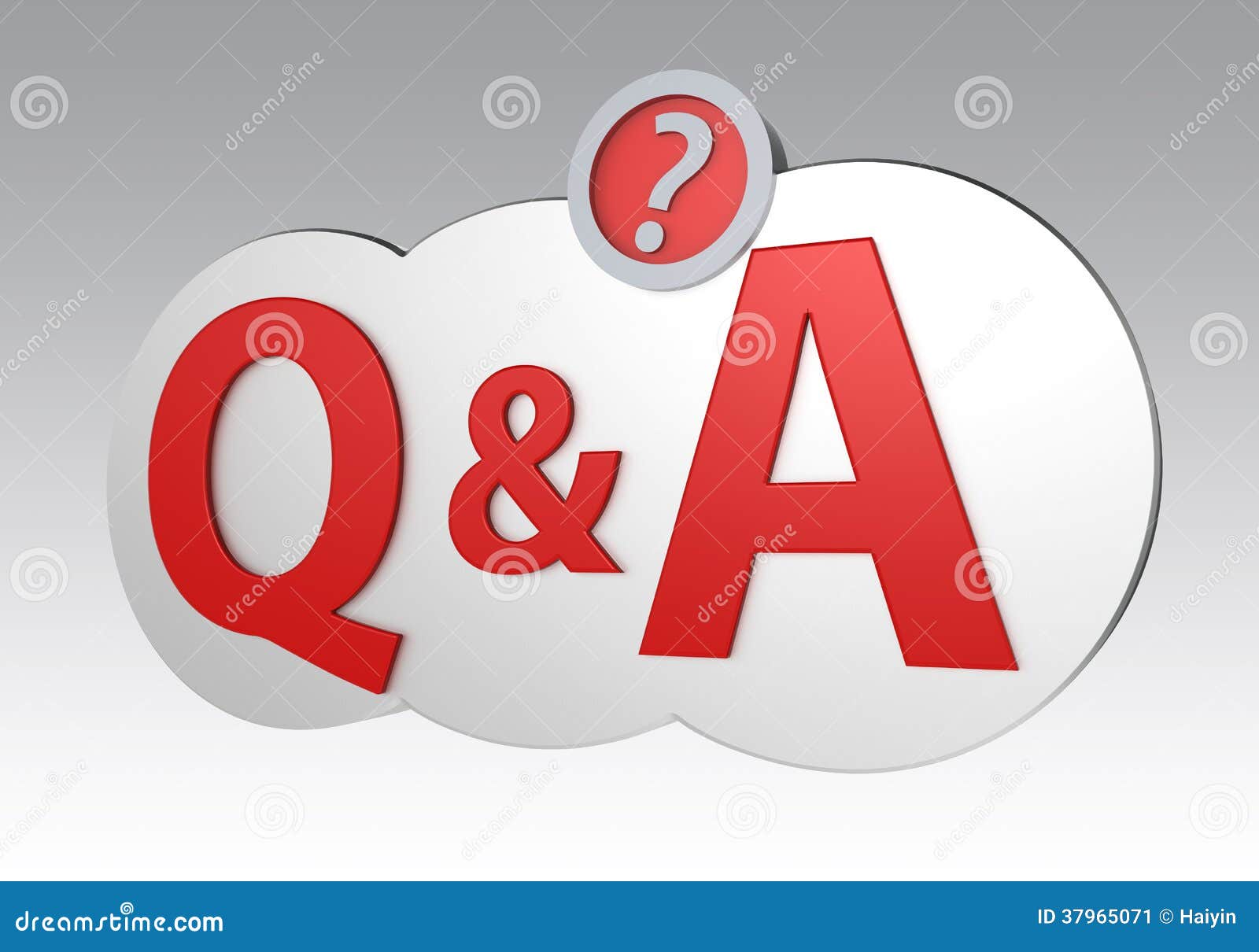 Q&a Mark with Clipping Path Stock Illustration - Illustration of ...