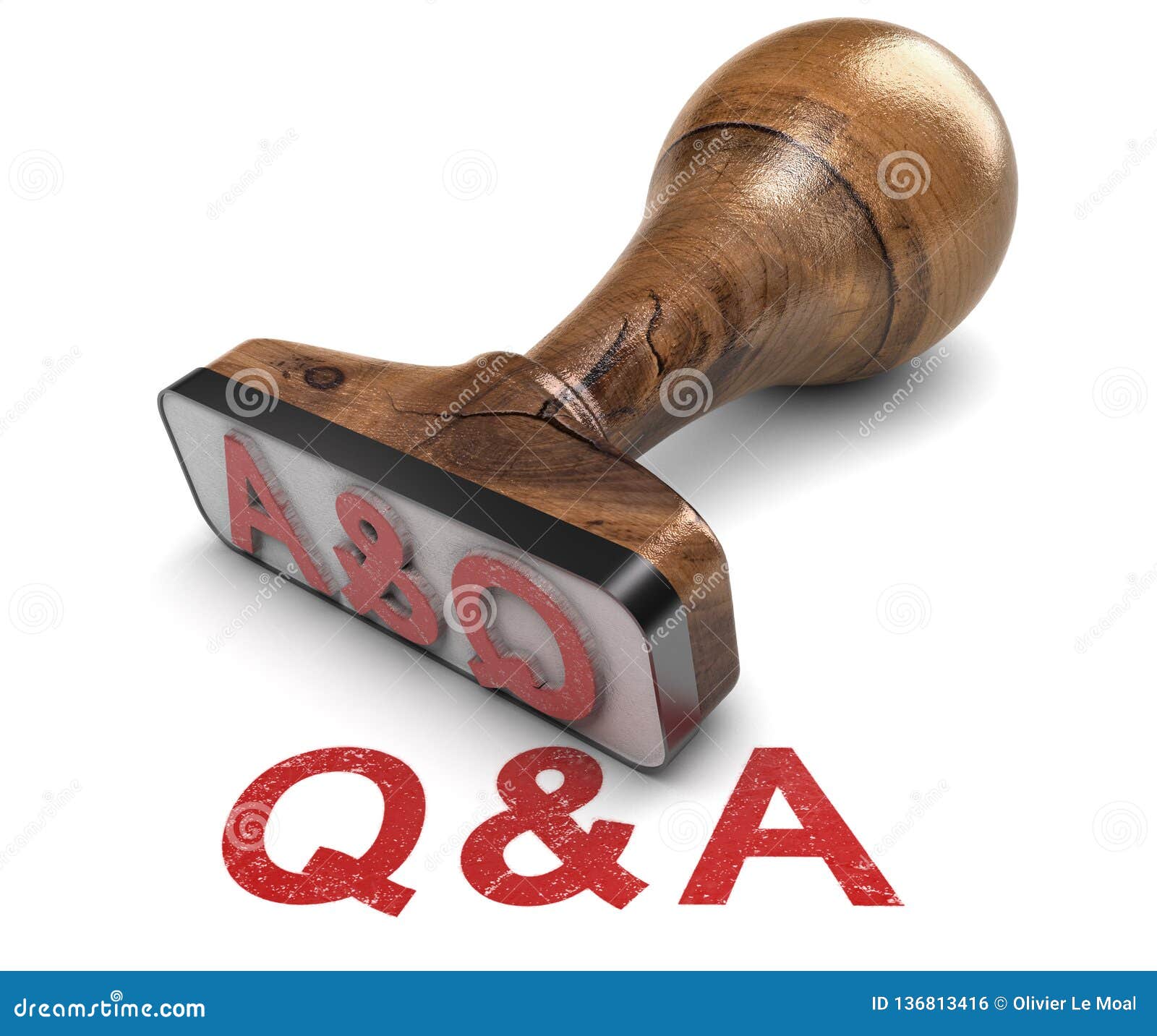 Q&a stock illustration. Illustration of solution - 136813416
