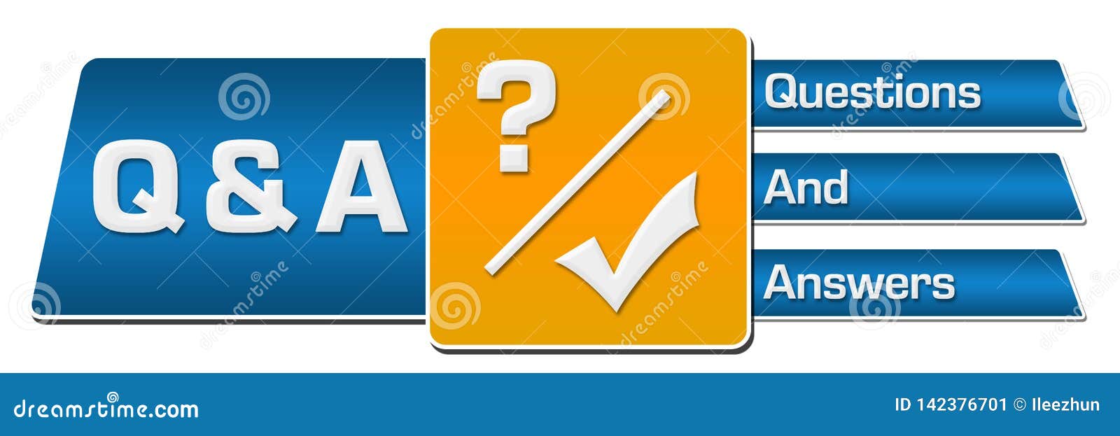 Q and a - Questions and Answers Blue Orange Rounded Squares Horizontal ... Q and a - Questions and Answers Blue Orange Rounded Squares Horizontal ...