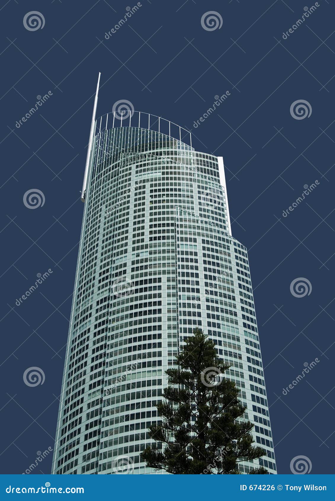 Q1 Tower stock photo. Image of afternoon, unit, home, blue - 674226