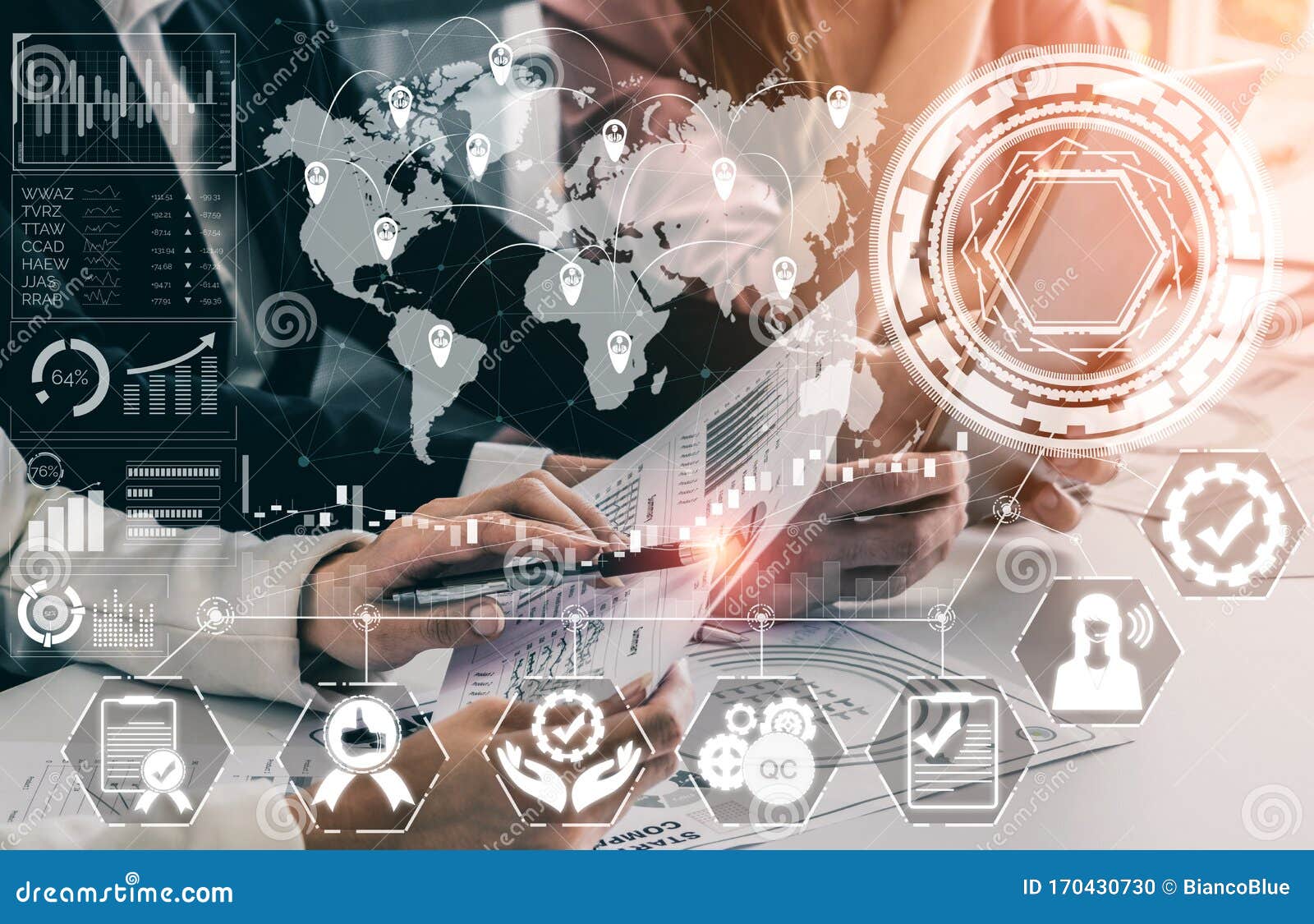 QA Quality Assurance and Quality Control Concept Stock Photo - Image of ...