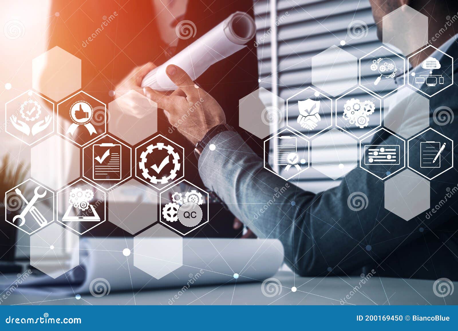 QA Quality Assurance and Quality Control Concept Stock Photo - Image of ...