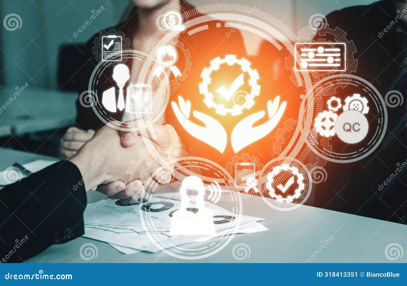 QA Quality Assurance and Quality Control Concept Stock Image - Image of ...