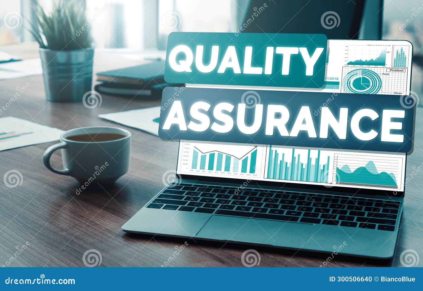 QA Quality Assurance and Quality Control Concept Uds Stock Photo ...