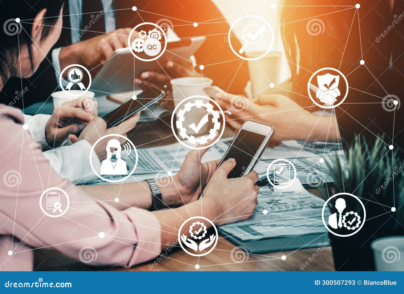 QA Quality Assurance and Quality Control Concept Uds Stock Image ...