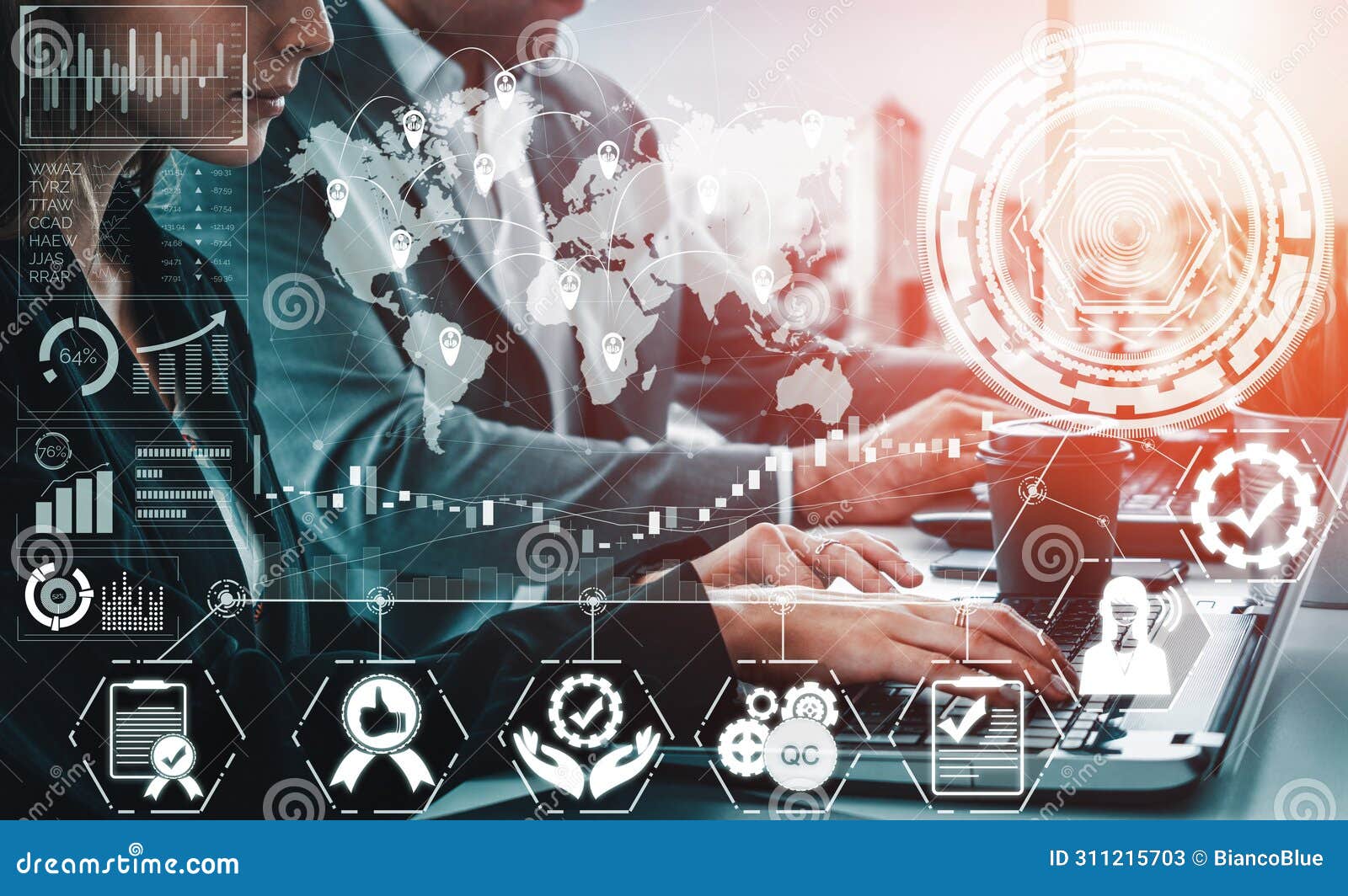 QA Quality Assurance and Quality Control Concept Uds Stock Image ...