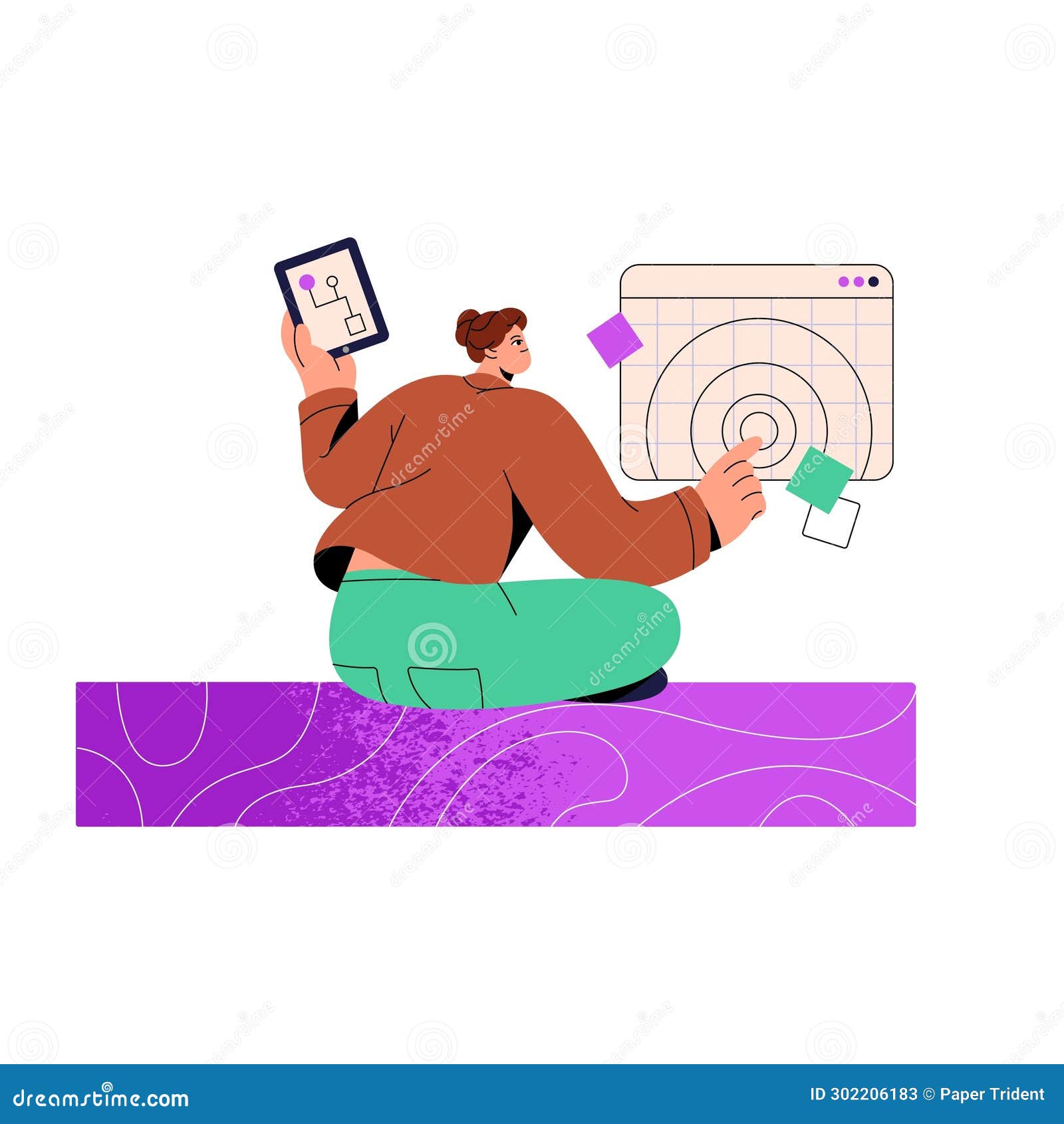 Qa Testing Workflow Concept Tester Work Review Information Structure Worker Checks Algorithm 2115