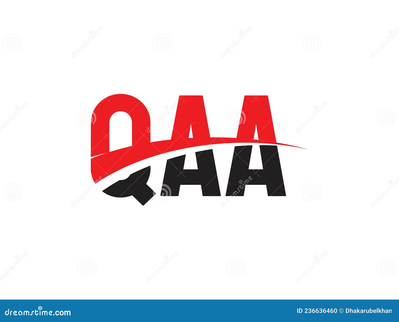 QAA Letter Initial Logo Design Vector Illustration Stock Vector ...
