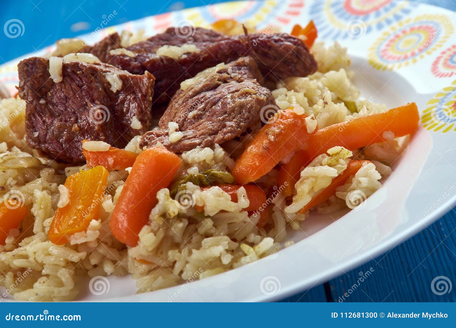 Qaboli pilaff arkivfoto. Bild av kokkonst, kök, äta - 112681300