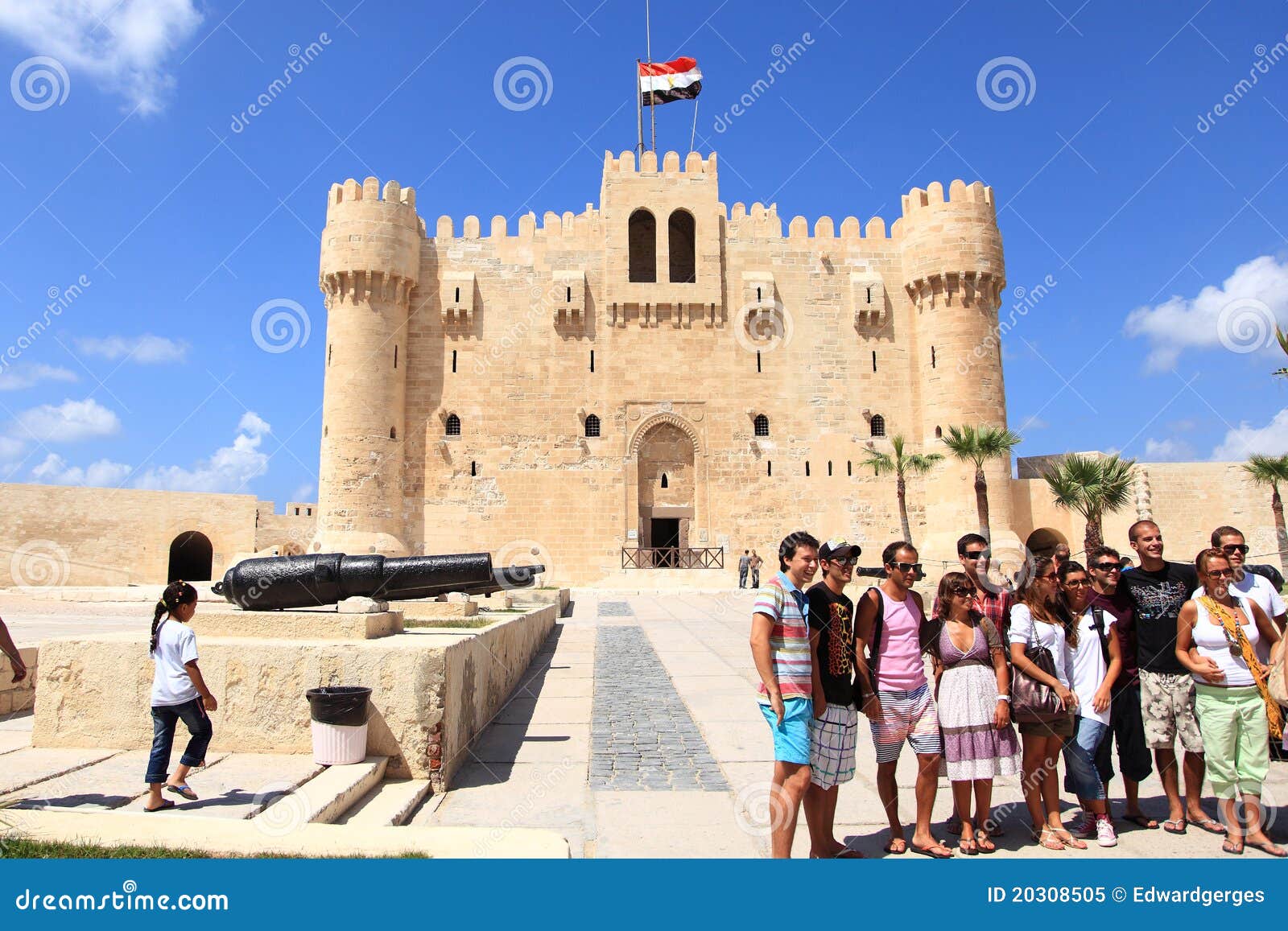 Qaetbay Castle Alexandria editorial image. Image of qaitbay - 20308505