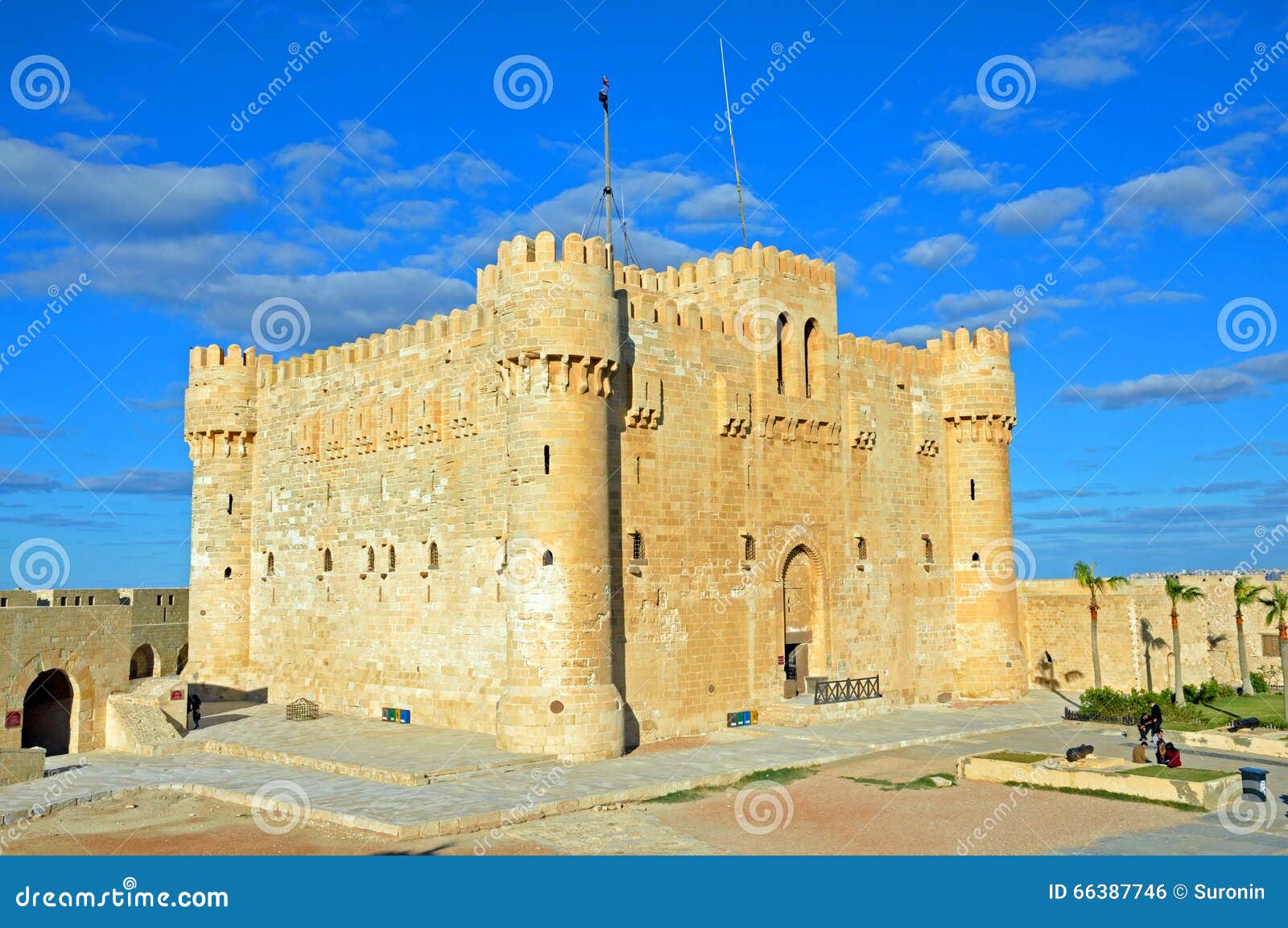 Qaitbay Citadel editorial photo. Image of castle, tourism - 66387746