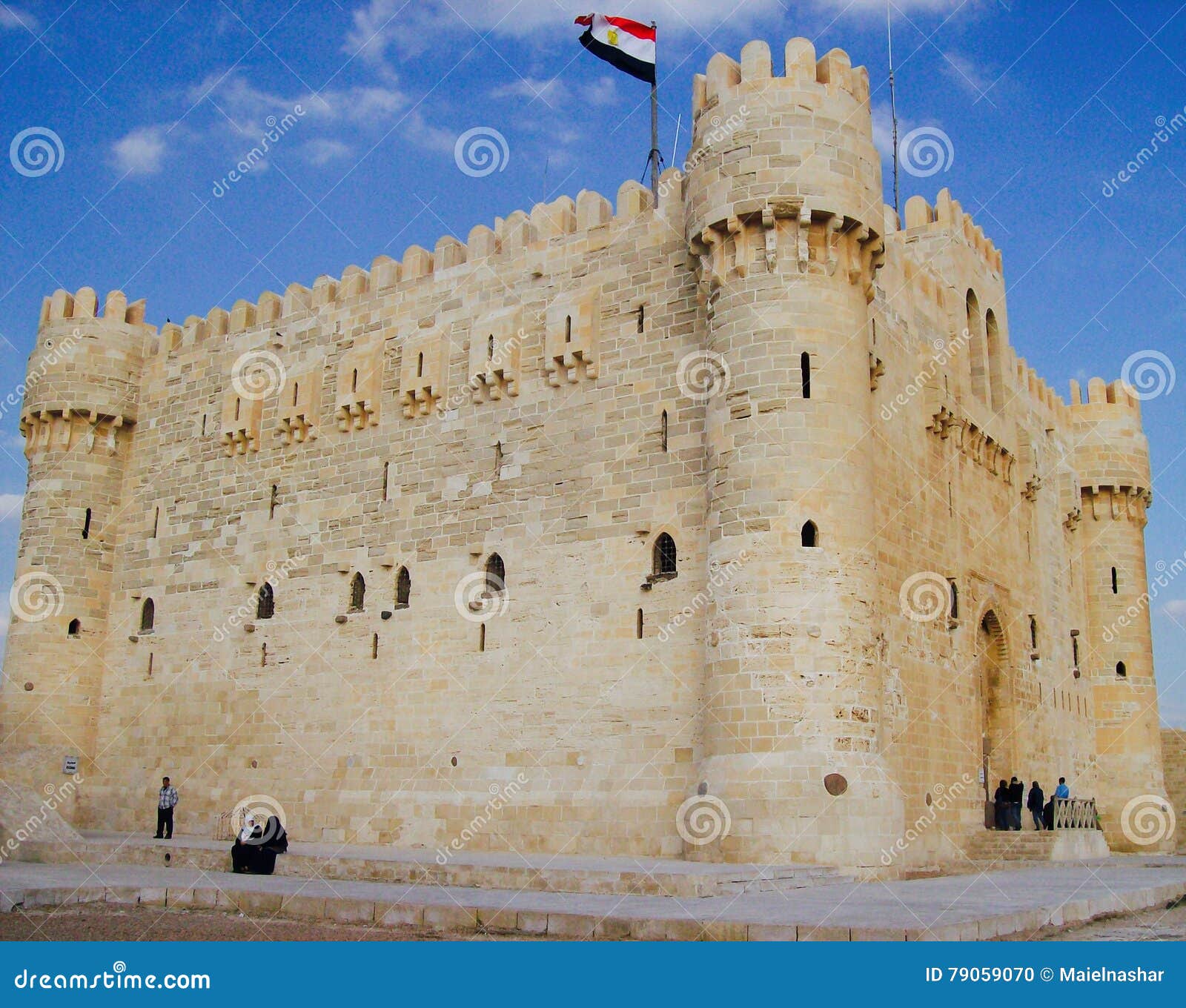 Qaitbey castle stock photo. Image of city, holiday, nature - 79059070