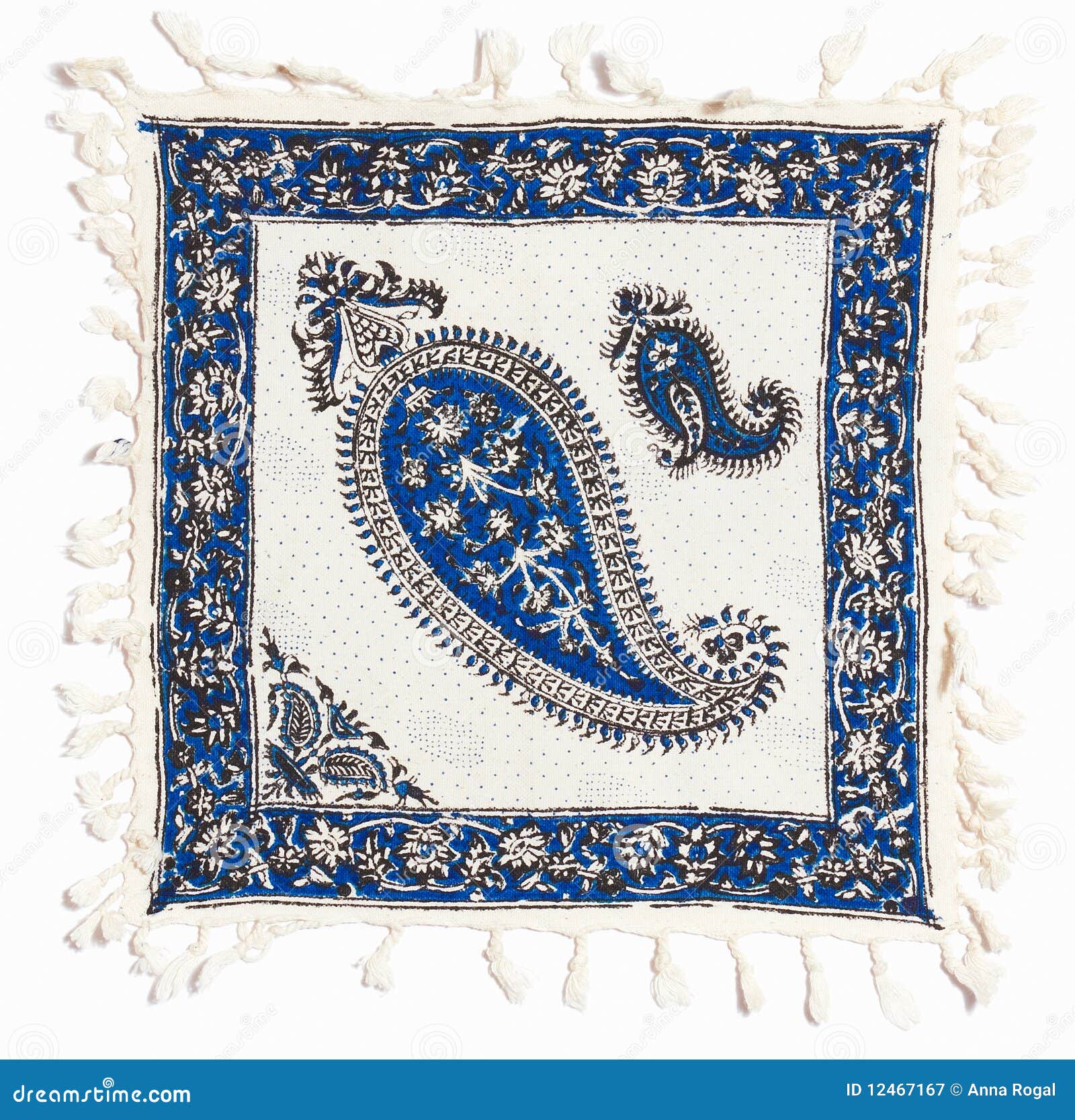 Qalamkar - Printed Calico, Persian Handicraft. Stock Image - Image of ...