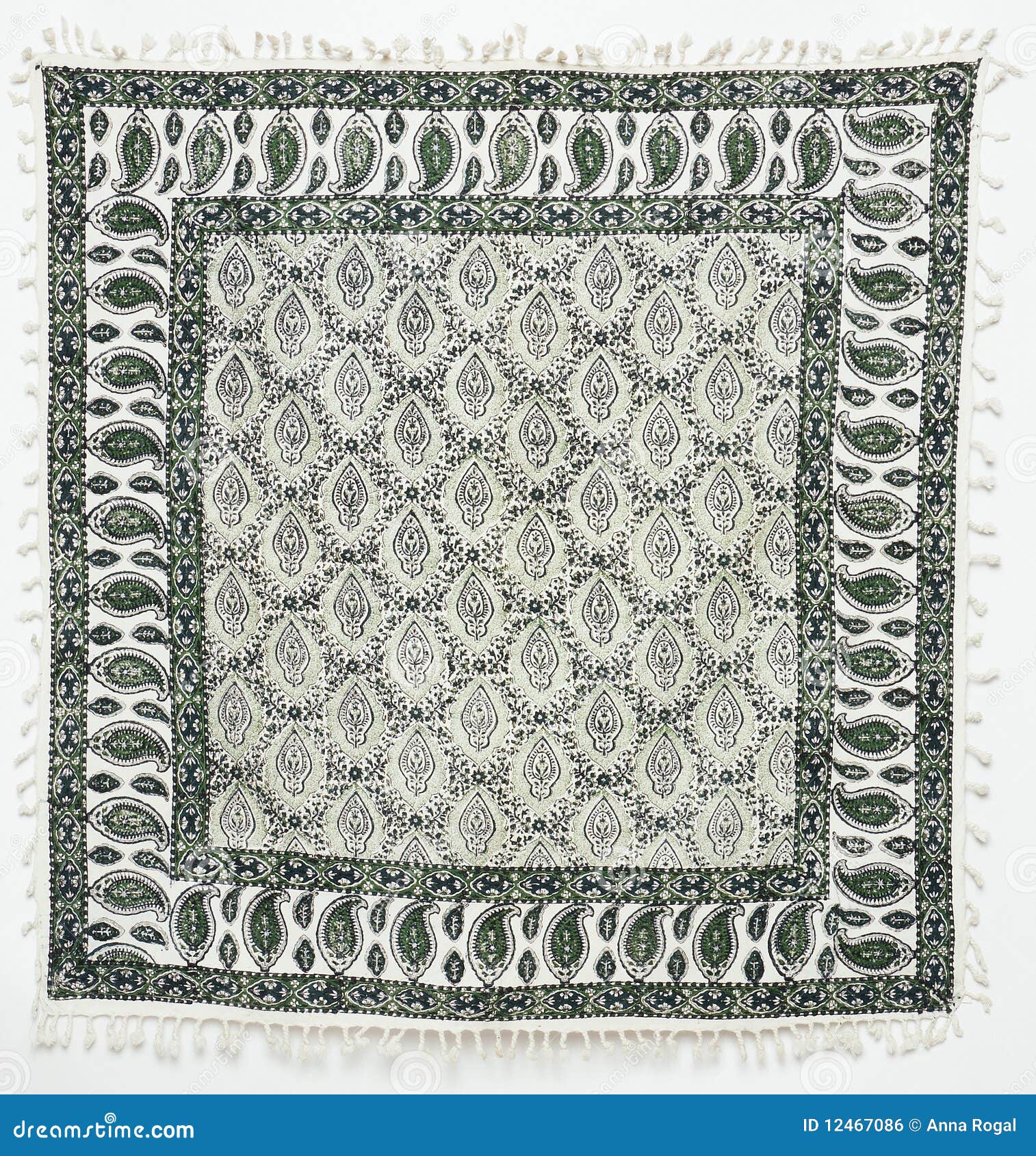 Qalamkar - Printed Calico, Traditional Handicraft. Stock Photo - Image ...