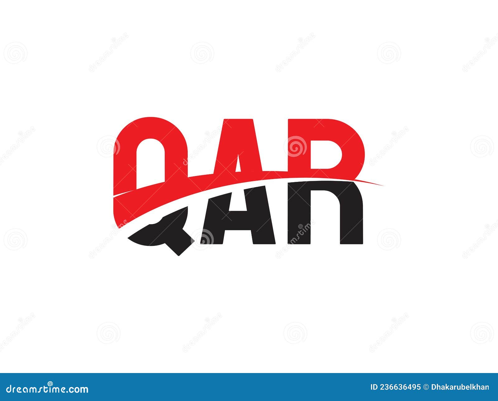 QAR Letter Initial Logo Design Vector Illustration Stock Vector ...