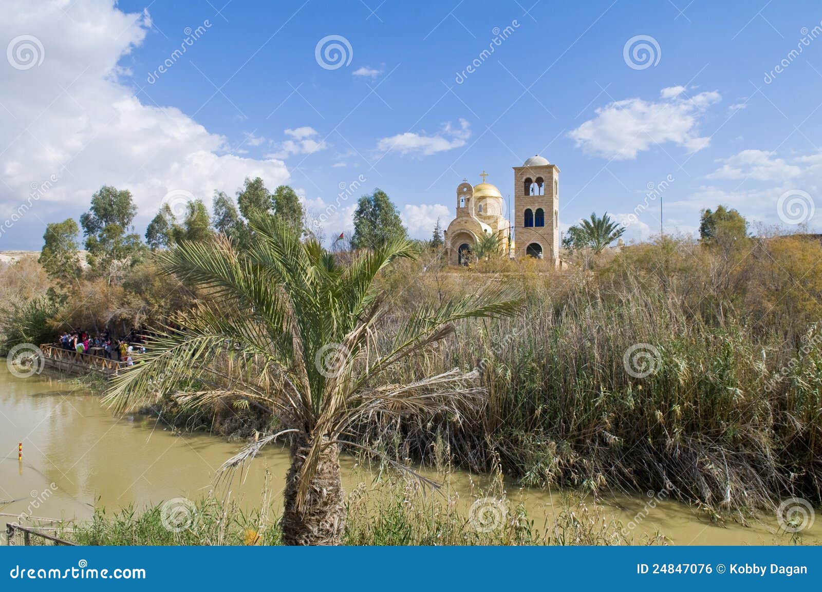 Qasr al yahud stock photo. Image of sacred, water, river - 24847076